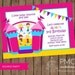 Outdoor Birthday Party Invitations by PMCInvitations on Etsy