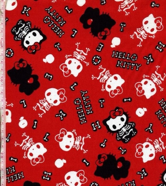 Items Similar To Hello Kitty Skulls On Etsy