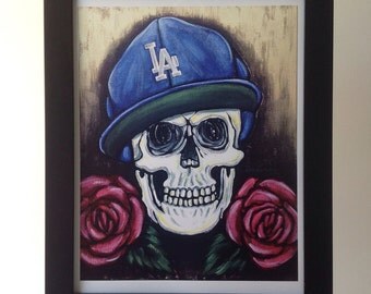 Dodger skull | Etsy