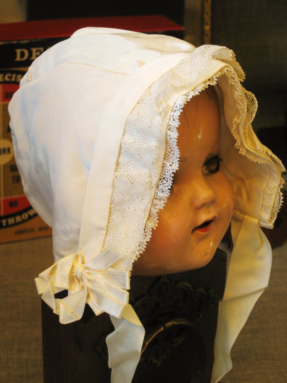 Baby Bonnet , Handmade , Silk Bonnet , Skull Cap , Baby Hat , Silk Baby ...