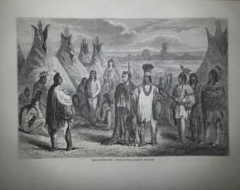 Muscogee creek | Etsy