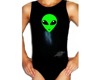 Gymnastics Leotards Girls Mystique UFO Alien Leotard Gymnast Gymnastics ...