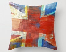 Popular items for british pillow on Etsy
