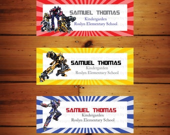 Transformer tags | Etsy