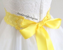 Unique bridal sash ribbon related items | Etsy