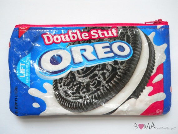 COOKIE WRAPPER Oreo Wrap pencil case poutch by SOMAcraftmehappy