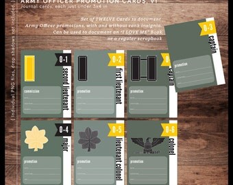 Military promotion | Etsy