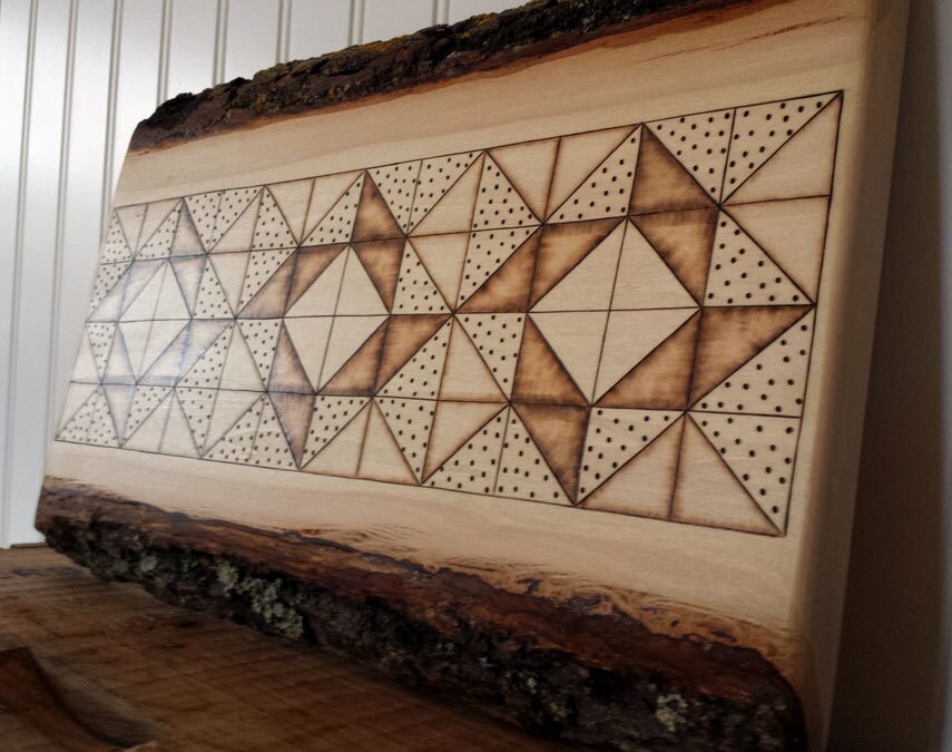 Rustic Farmhouse Decor Quilt Pattern Rustic Chic by SepiaTree