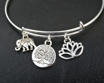 Tree of life charm | Etsy