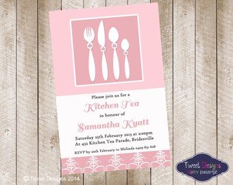 Popular items for kitchen tea invite on Etsy