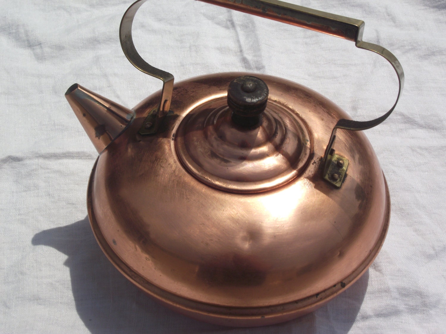 COPPER TEA Kettle,KETTLE,Teapot,Small Copper Kettle Teapot,Rustic Decor ...
