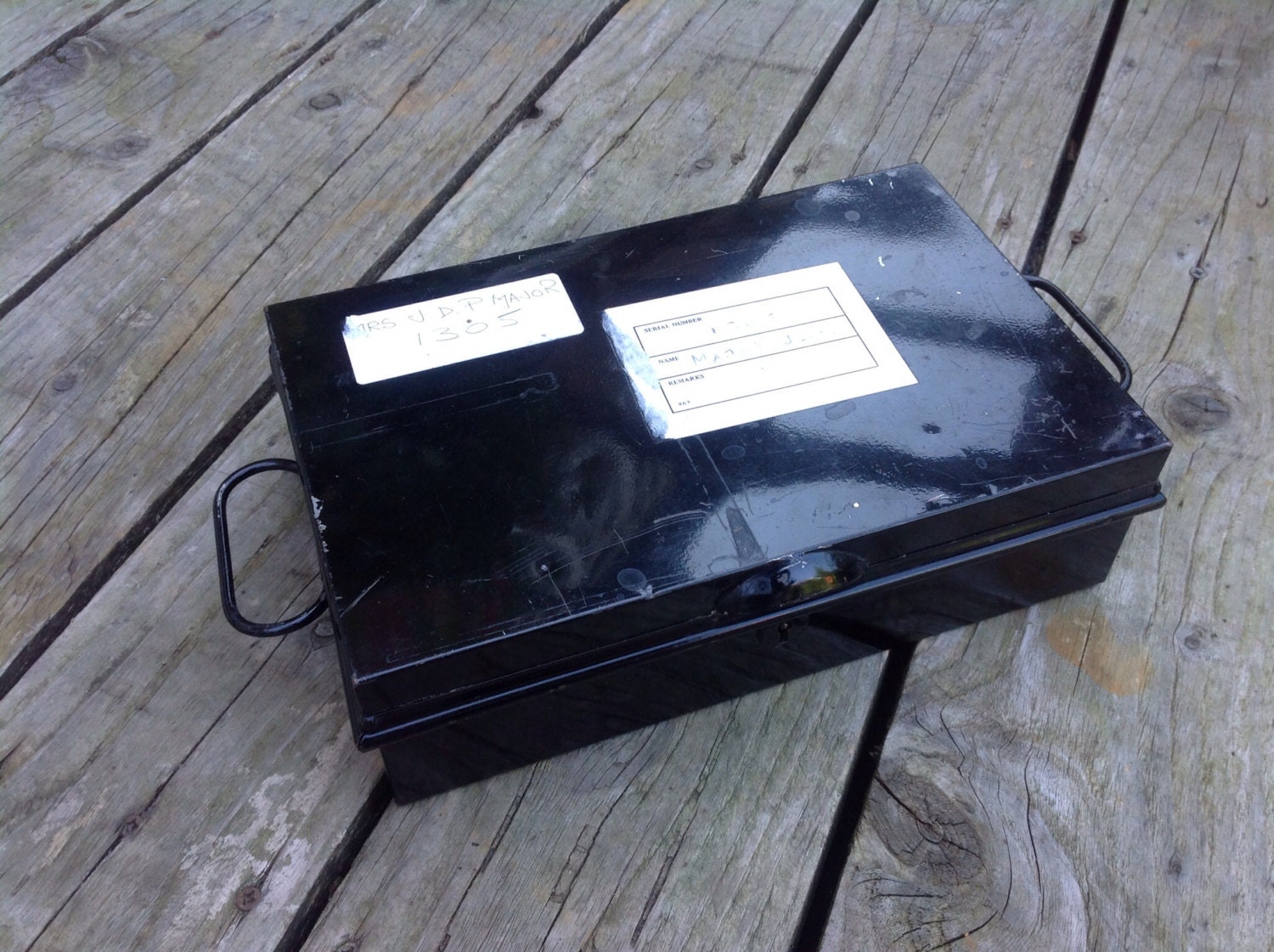 Vintage Steel Deed/Document Box. – Haute Juice