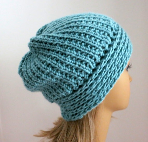 PDF 114 Knitting Pattern Hanna Hat Beanie by WomanOnTheWater