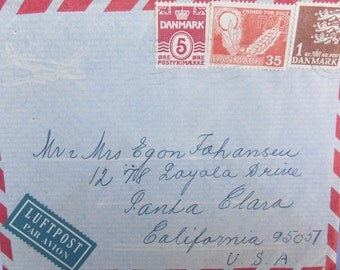 Popular items for air mail envelope on Etsy