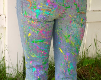 Neon paints | Etsy