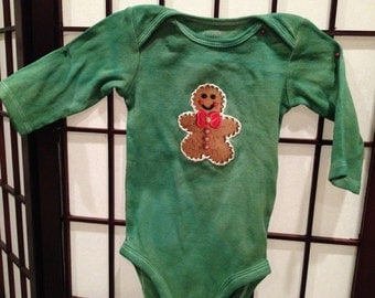 Popular items for gingerbread onesie on Etsy