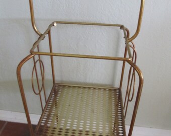 Vintage metal shelf | Etsy