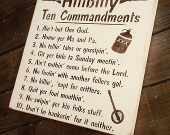 Popular items for hillbilly sign on Etsy