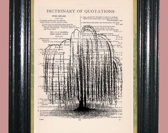 Weeping willow tree | Etsy