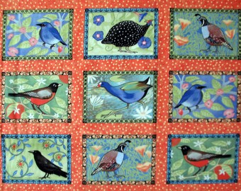 Popular items for bird fabric on Etsy