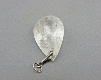 Popular items for rock crystal pendant on Etsy