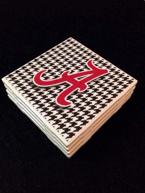 Alabama coaster set Roll Tide