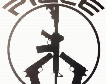 Popular items for big peace sign on Etsy