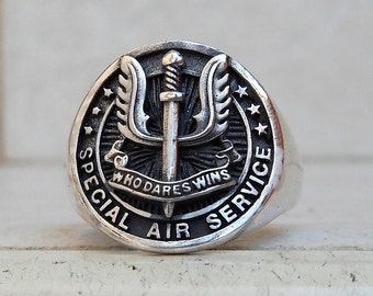 Military ring | Etsy