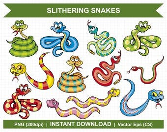 Reptile clipart | Etsy
