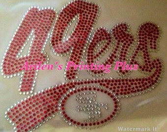 Popular items for 49ers bling on Etsy