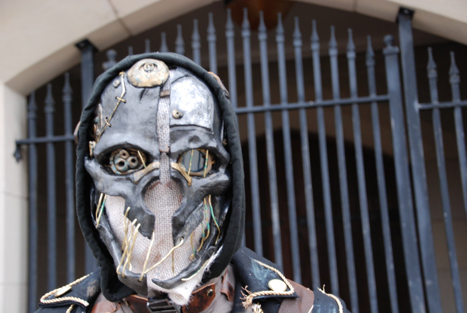 Dishonored fan made mask replica by DarthTrader on Etsy