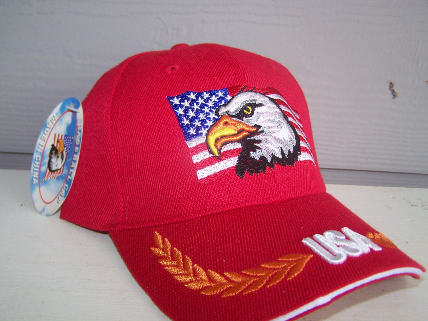 Red USA American Eagle Hat – Haute Juice