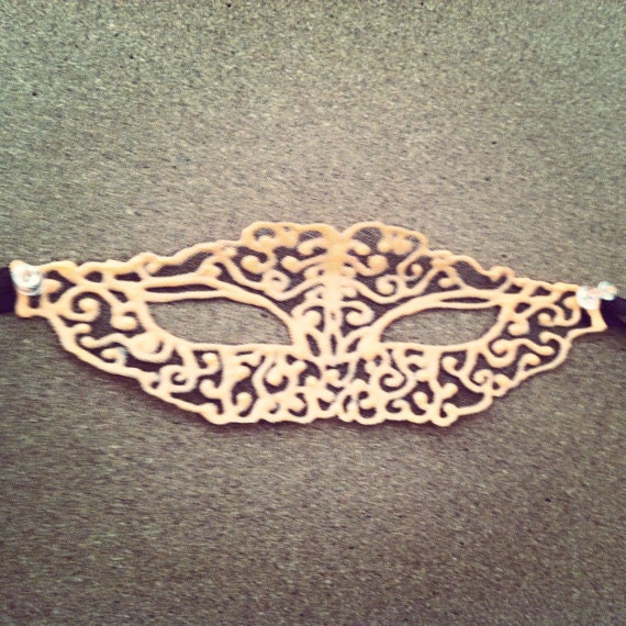 Items similar to SALE! Neon Orange Masquerade Mask on Etsy