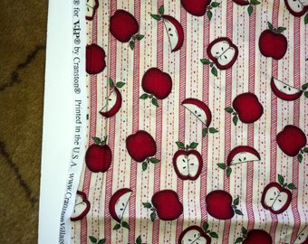 Popular items for apple print fabric on Etsy