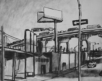 James Rose Drawings of New York by DrawingNewYork on Etsy