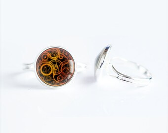 Doctor Who Adjustable Ring, Dr Who masters fob vintage Adjustable Ring ...