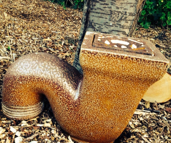 Items similar to Vintage Victorian Drain Upcycled Garden/Outdoor Light ...