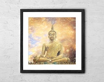Popular items for buddha drawing on Etsy