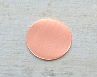 Copper disc | Etsy