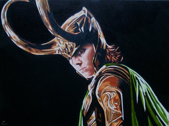 Loki Print Original Artwork