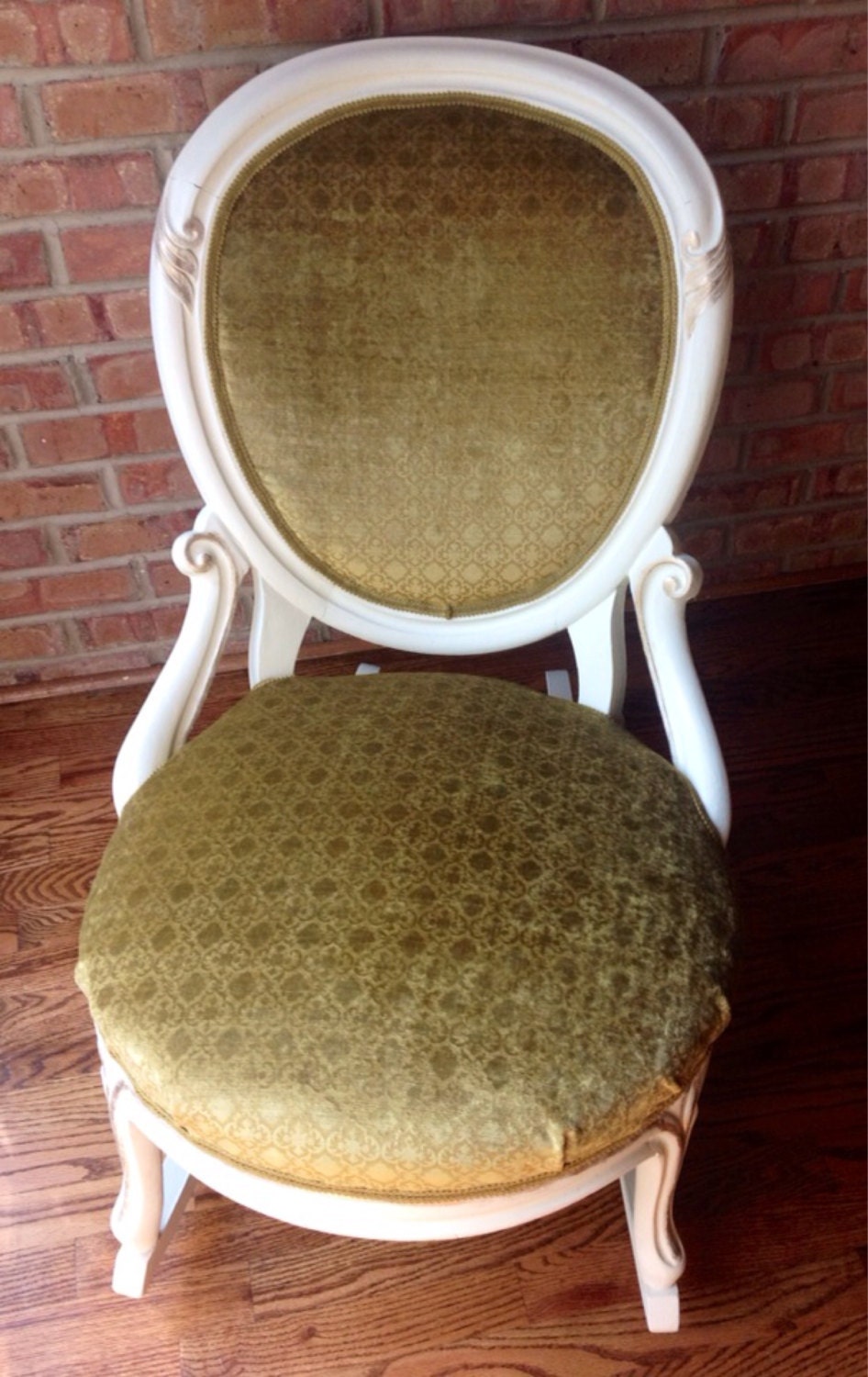 Royal Gold/Green Rocking Chair – Haute Juice