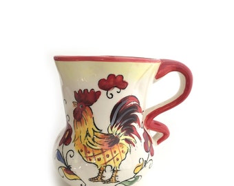 Popular items for hand painted pitcher on Etsy