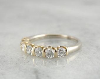 Rose Gold Band With Etched Wave Pattern TZYKKT-N by MSJewelers