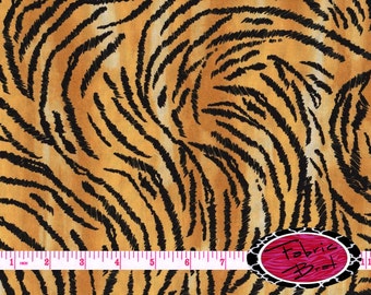 Popular items for tiger fabric on Etsy