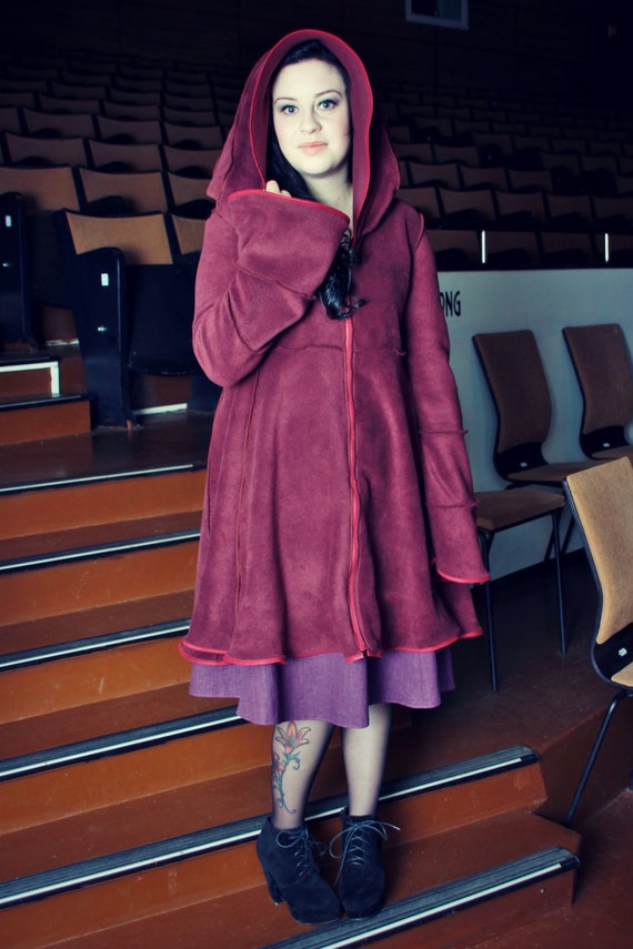 One of item The Isis coat flared size L