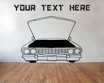 Popular items for garage wall decals on Etsy
