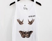Harry Styles Tattoo Inspired Tank Top / One Direction Crop Top / Lovely ...