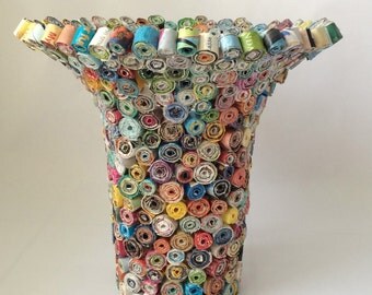 Popular items for paper vase on Etsy