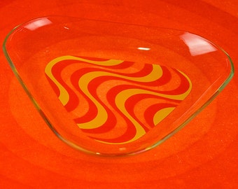 Popular items for triangle dish on Etsy