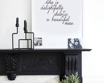 Popular Items For Delightfully Chaotic On Etsy